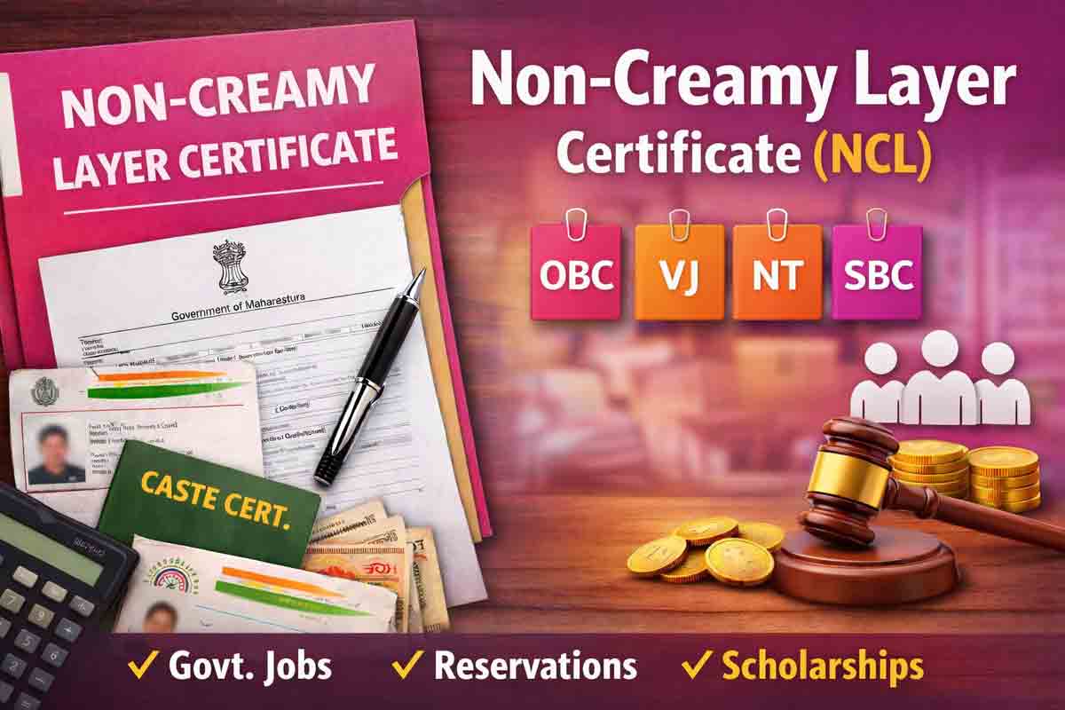 Non-Creamy Layer Certificate (NCL)